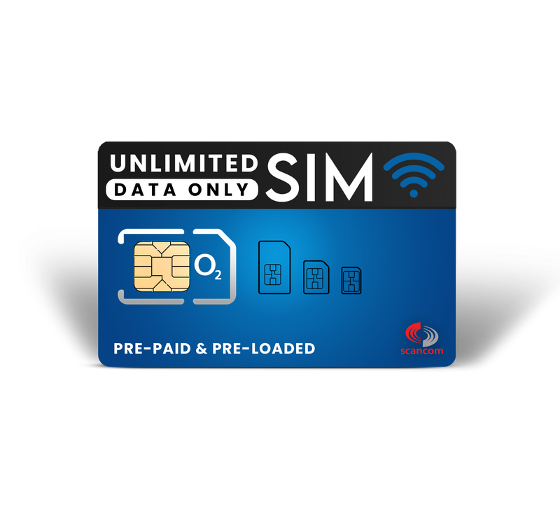 O2 Enhanced Tech Unlimited Preloaded Data - You choose how long you ne